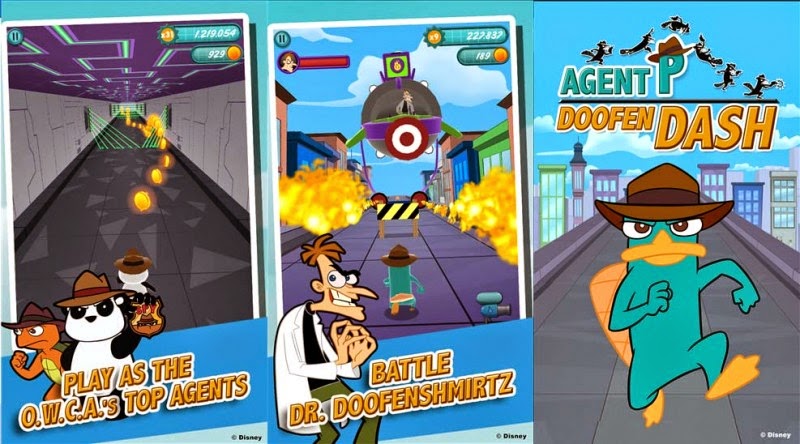 Agent P DoofenDash v1.0.9 build 9 Apk + Datos SD [Mod Dinero] - Salas ...